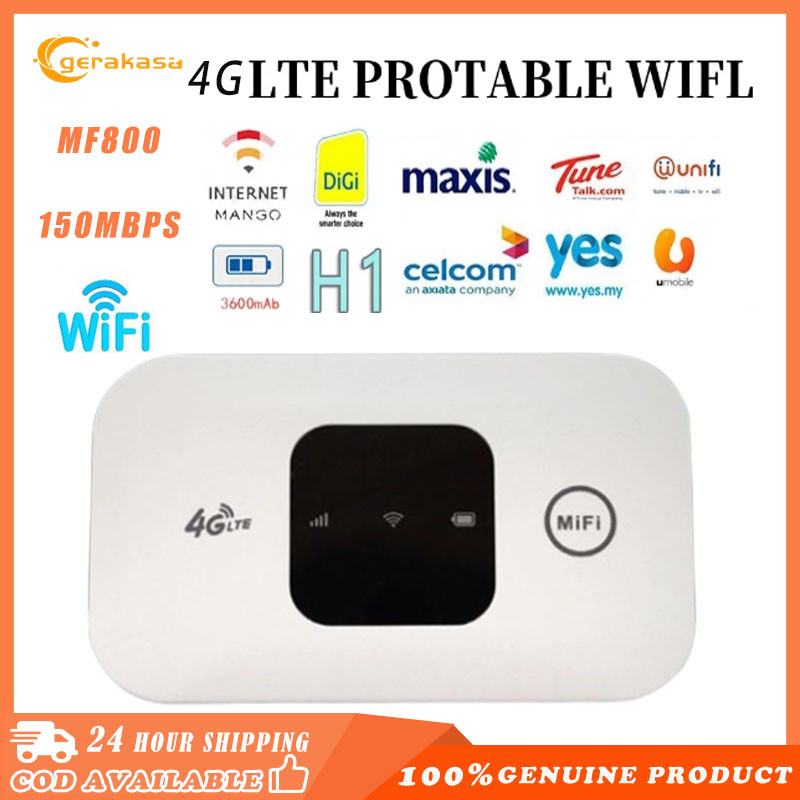 4G Pocket WiFi Router 150Mbps 4G Wireless Router Unlocked Wifi Modem ...