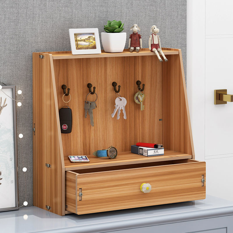Entry Door Hang Key Storage Box Entrance Shoe Cabinet Entry Desktop ...
