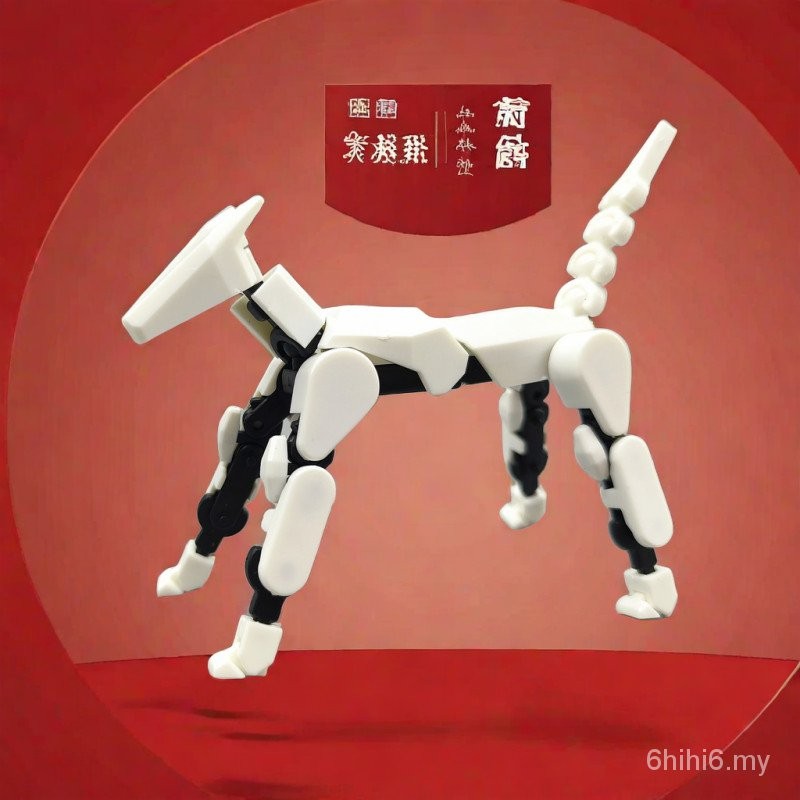 New Product Doll Mount Toy Decompression Joint Dog Assembler Lucky ...