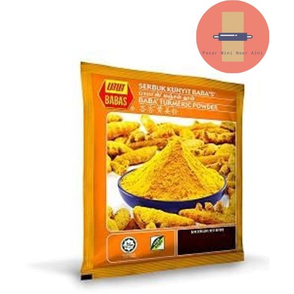 Baba's Baba Turmeric Powder 250g | Shopee Malaysia