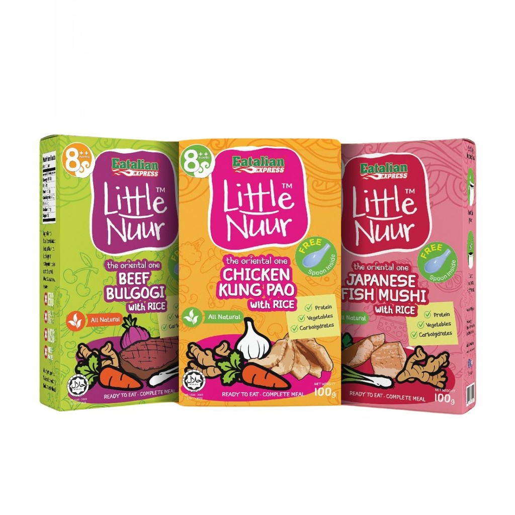 Eatalian Express Little Nuur Baby Instant Food The Oriental One Ready ...