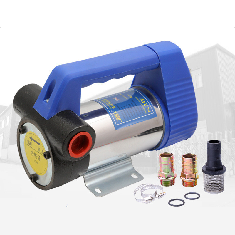 High Power Self Priming Diesel Pump DC 12V/24V Handheld Electric Oil ...