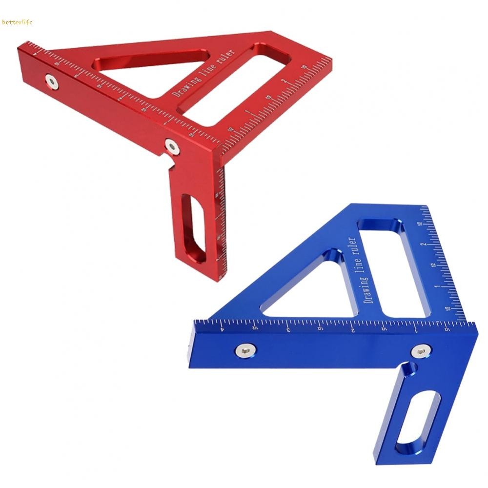 Multi-Angle Measuring Ruler Triangle Ruler 45/90 Degree For Engineer ...