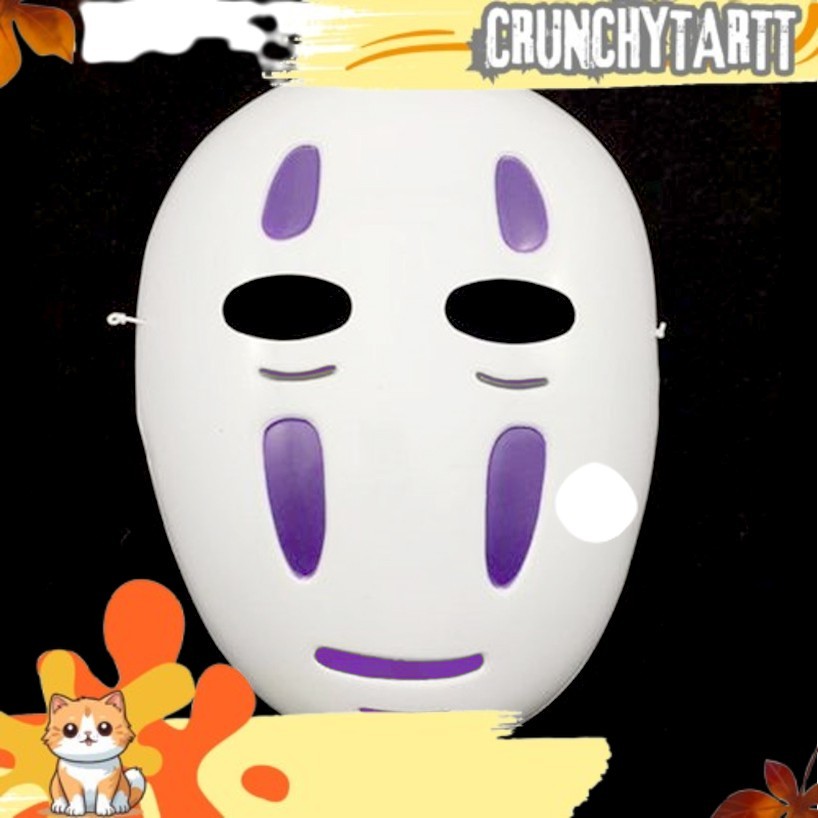 Tonf mask no face spirited away mask kaonashi cosplay E.COS | Shopee ...
