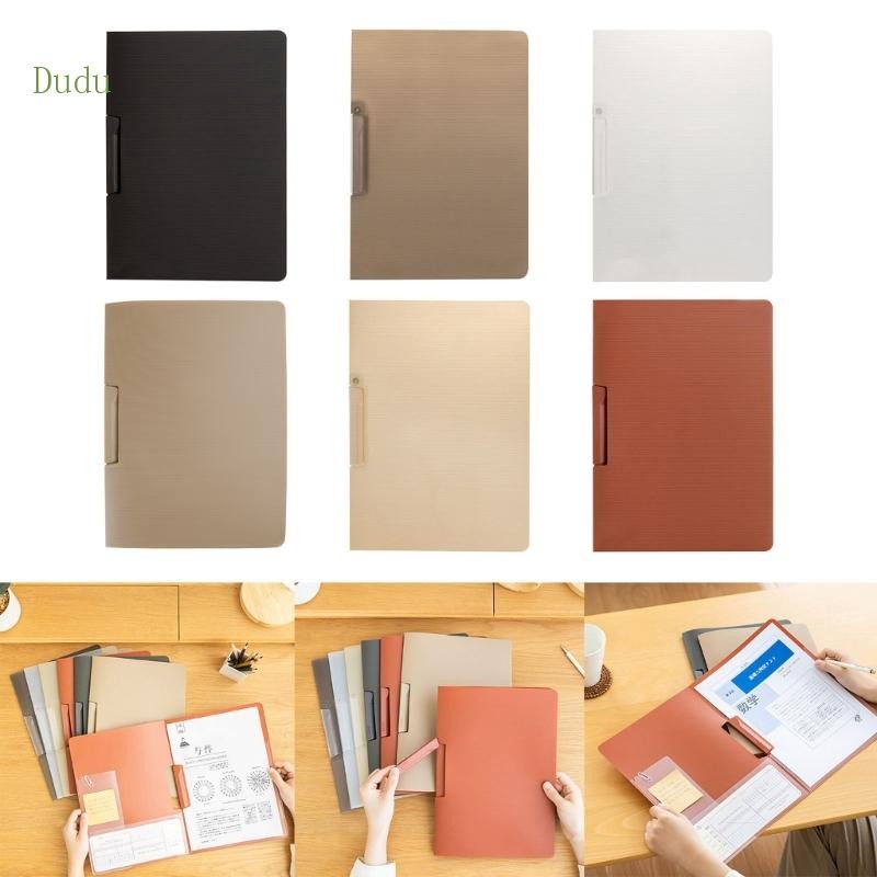 Dudu Document Folder File Folder Plastic Folder Flip Writing Pad Paper ...
