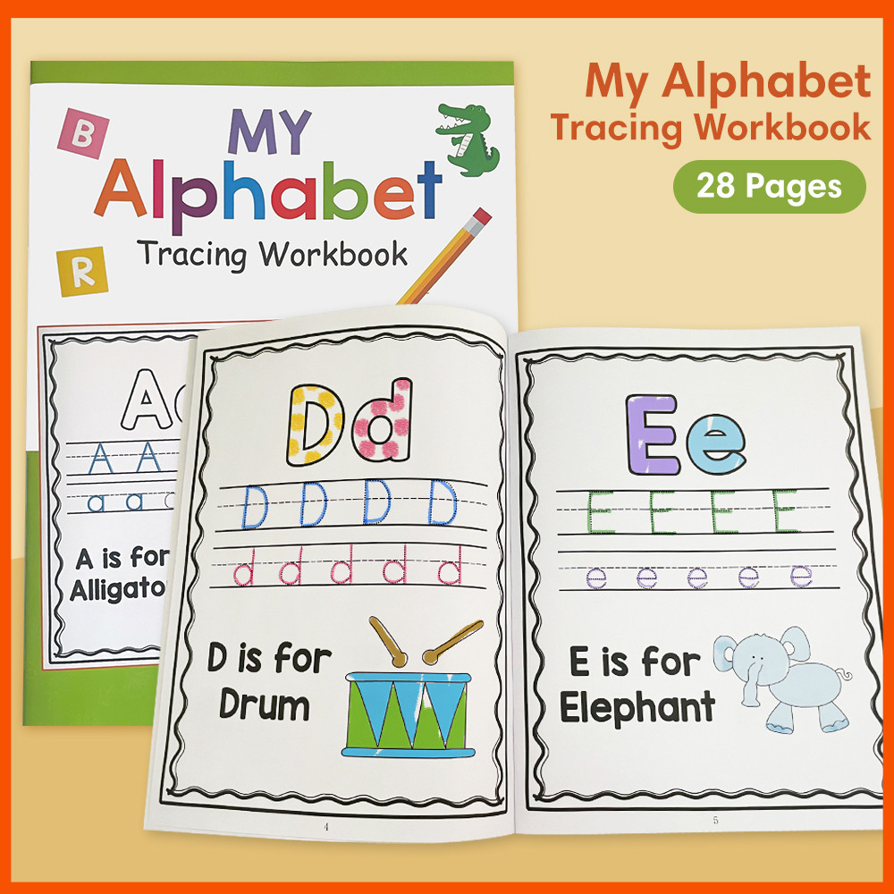 ABC Letter Tracing Practice Book: children's Learning English Alphabet ...