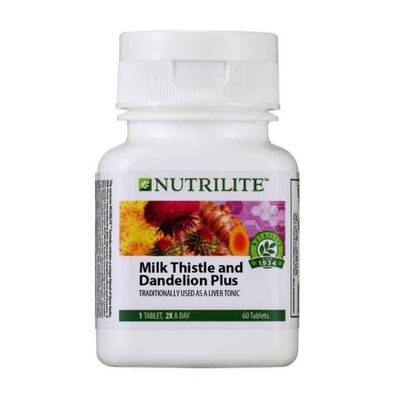amway Nutrilite Milk Thistle And Dandelion Plus - 60 Tab | Shopee Malaysia