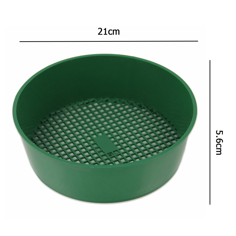 Soil Sieve Filter Mesh Plastic Home Garden Plant Flower Soil Stone ...