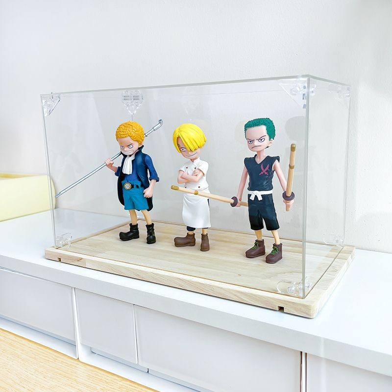 Acrylic Transparent Box Tall Dust Cover Model Partition | Shopee Malaysia