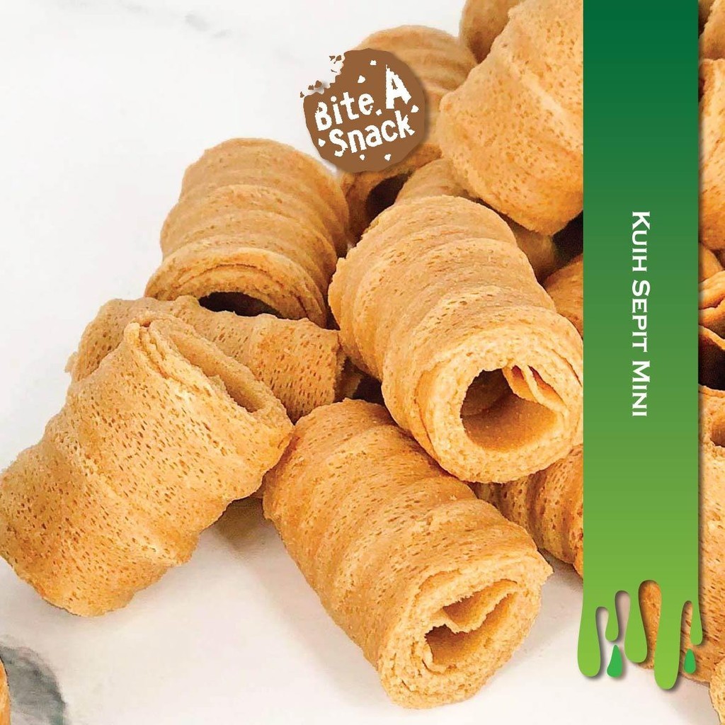 Mini Egg Roll | Kuih Sepit Mini 150g±/pack | Shopee Malaysia