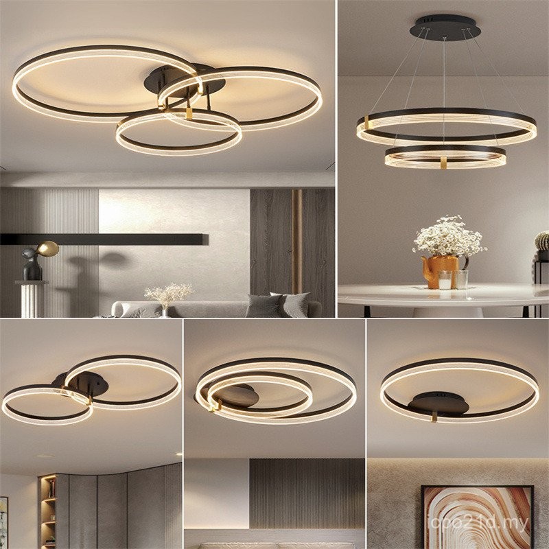 Lampu ruang tamu besar, sederhana, moden, atmosfera, akrilik, lampu ...