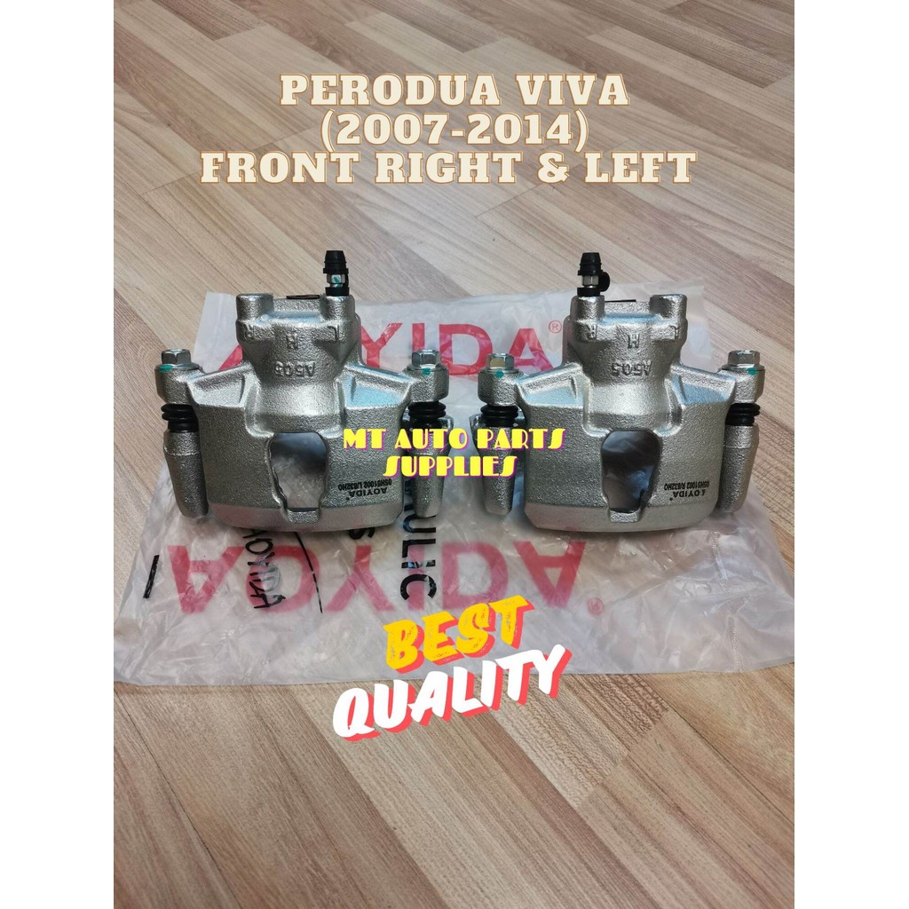 (100% NEW) PERODUA VIVA (2007-2014) FRONT DISC BRAKE CALIPER RIGHT ...