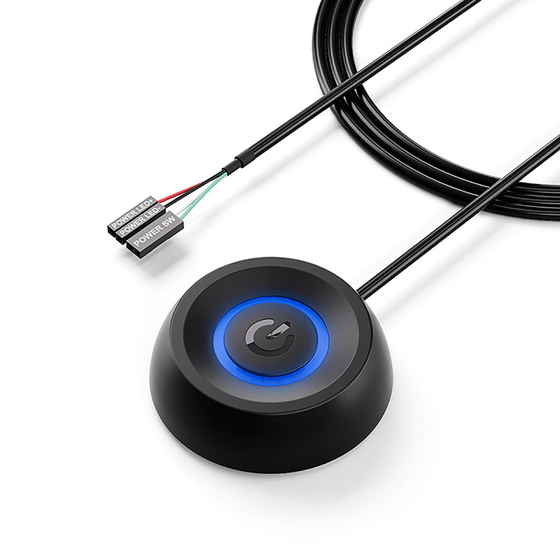 [NAY] Desktop Computer Switch Push Button PC Motherboard External Start ...