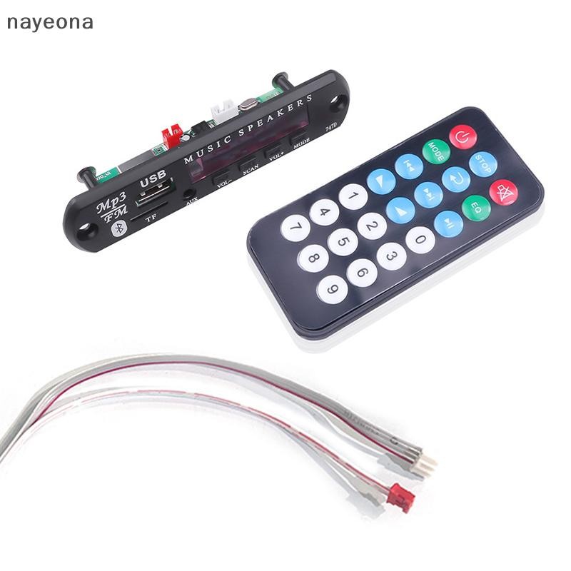 [NAY] 5.0 MP3 Player Decoder Board FM Radio USB 3.5 Mm AUX Module ...