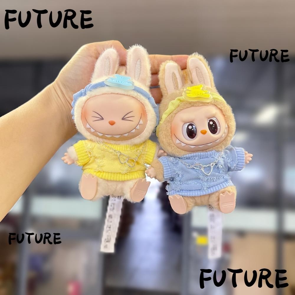 HL-FUTU Labubu Outfit Coat Set, Labubu Time To Chill Filled|Vinyl Face ...