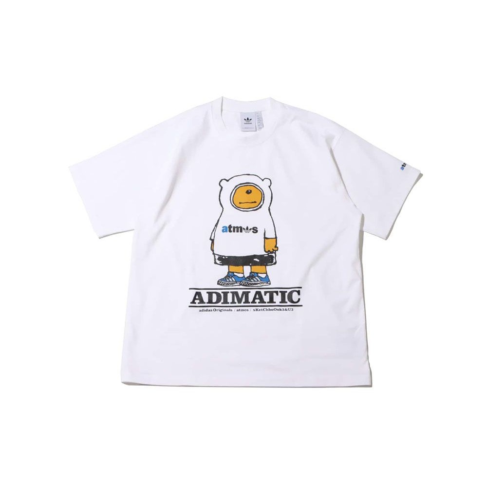 adidas atmos ADIMATIC Blue TEE "White" Unused | Shopee Malaysia