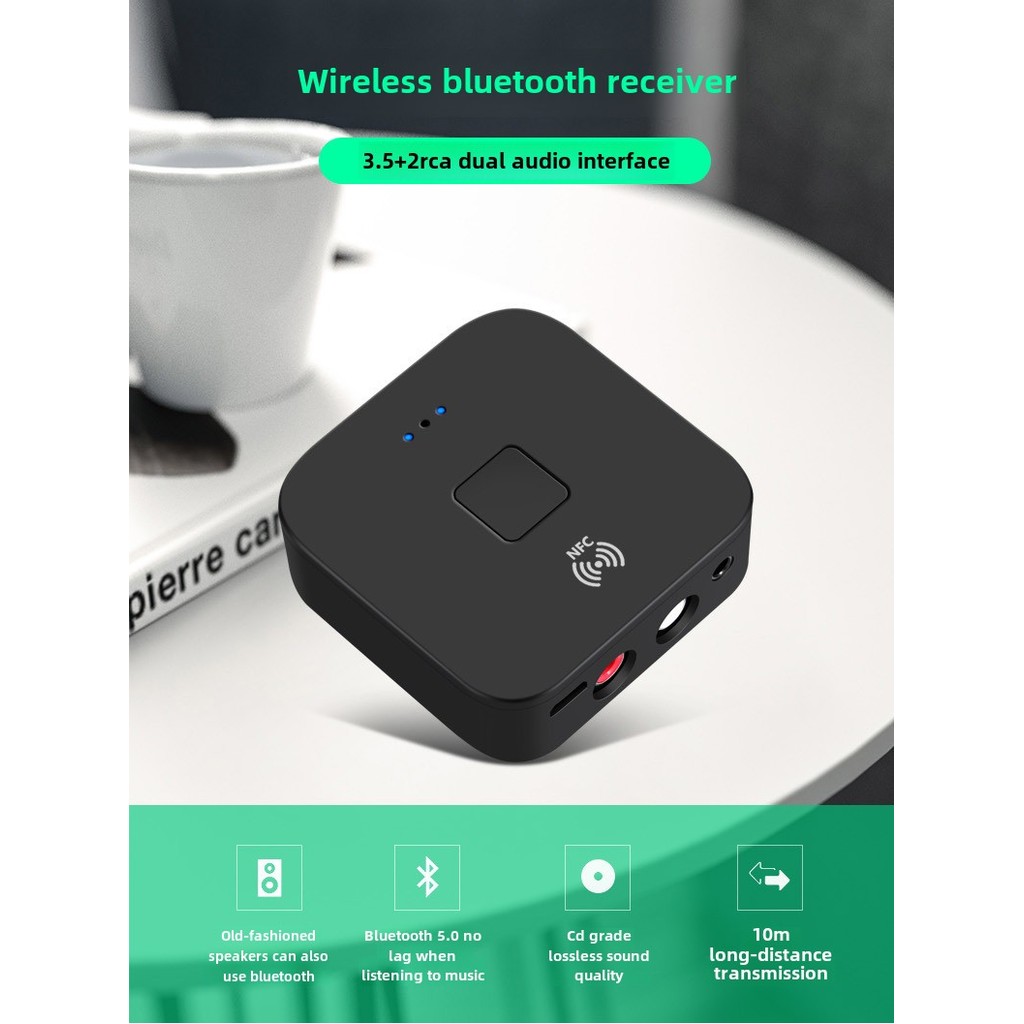 Bluetooth Receiver NFC Bluetooth Receiver Car Speaker/Home Audio ...