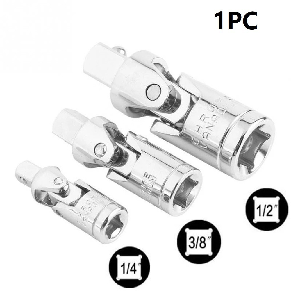 [Super] 1/4 3/8 1/2 Universal Joint Set Ratchet Extension Bar Socket ...