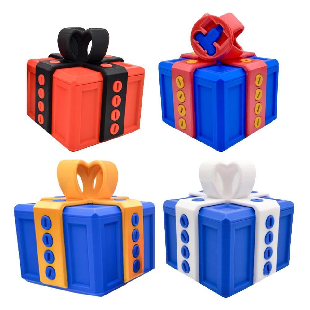 3D Printing Joke Box 3D Printed Toy Puzzle Box for Prank Creative ...
