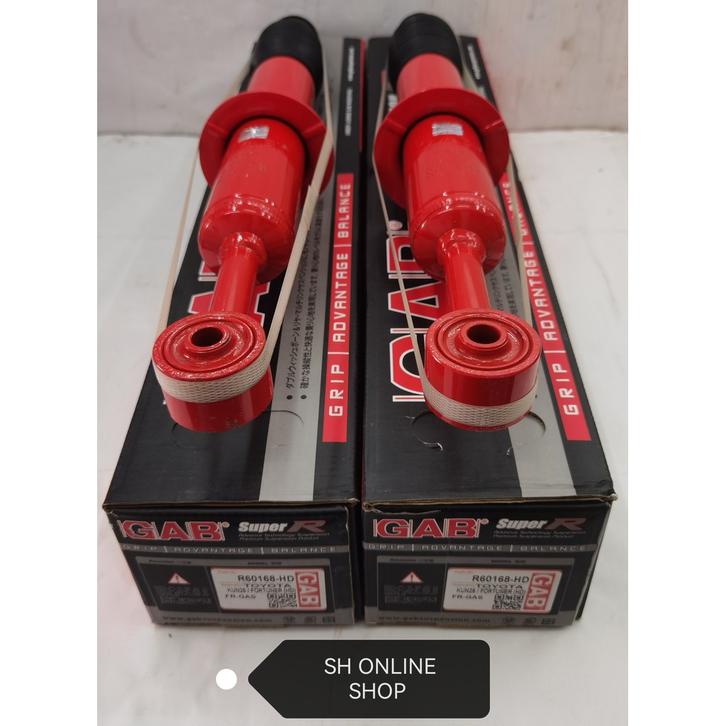 GAB Super R Premier Shock Absorber (Heavy Duty) Front & Rear for Toyota ...