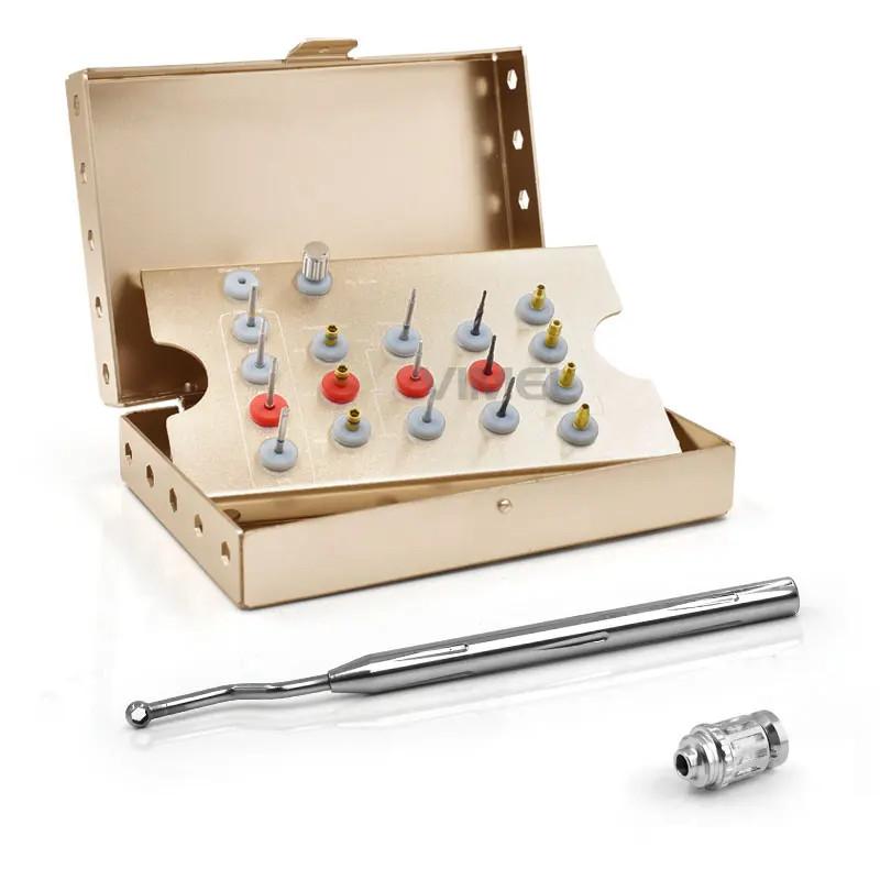 Gold Dental Implant Removal Kit Damaged Screw Extractor Set Remover ...