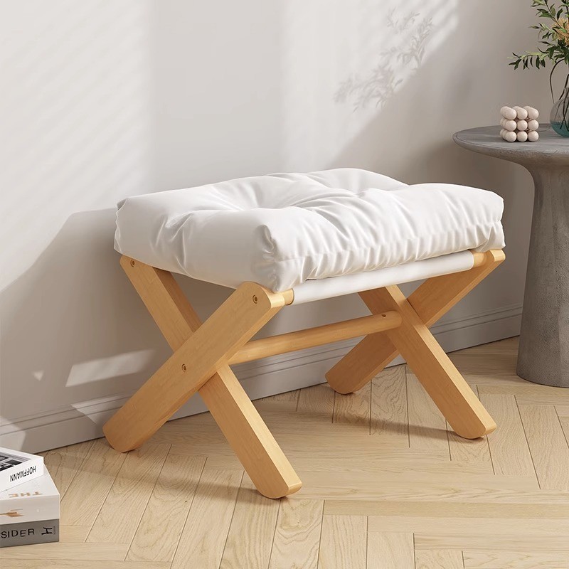Footstool Sofa Low Stool Square Stool Light Luxury Chair Shoe Stool ...