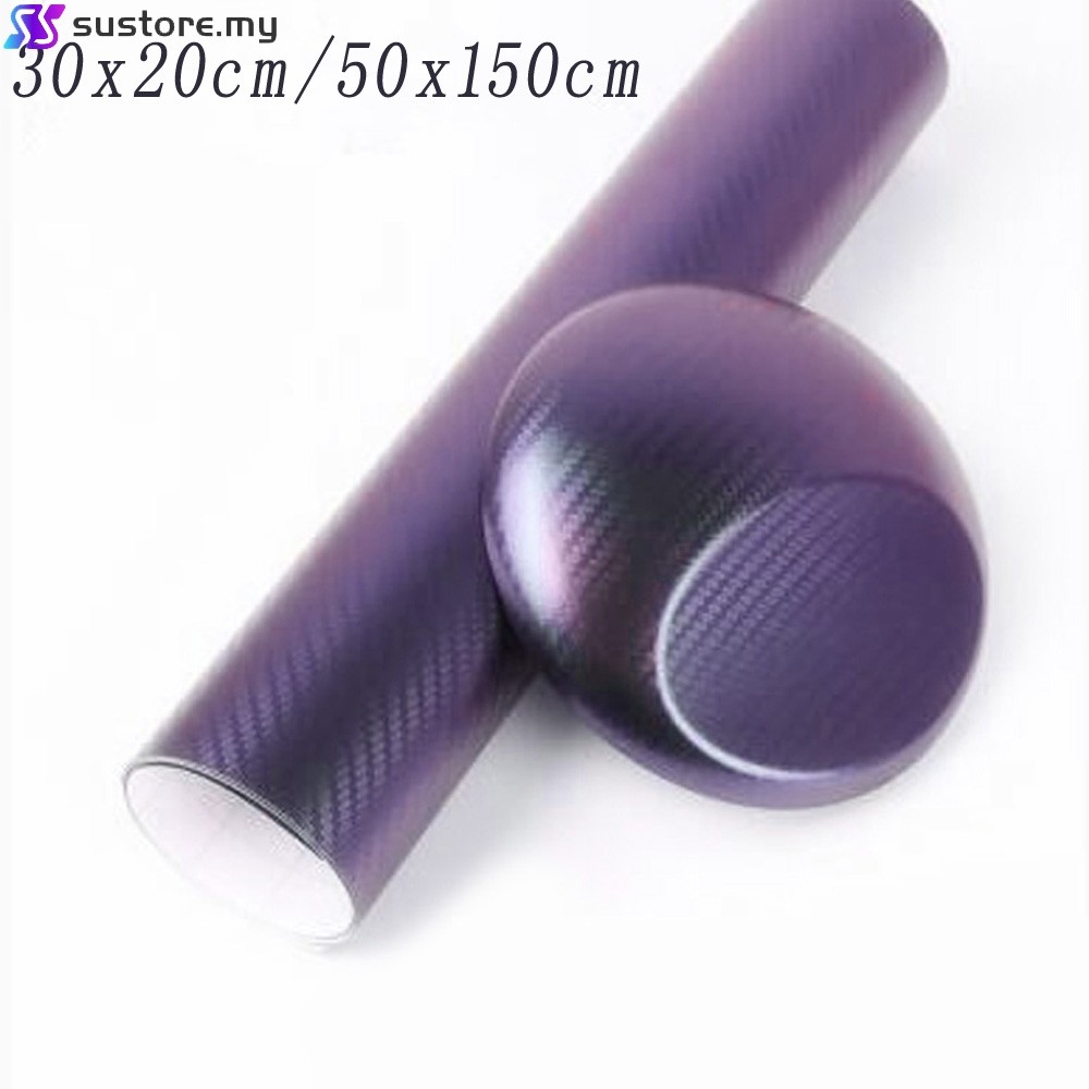 [Super]3D Carbon Fiber Vinyl Car Roll Warp Film Sticker Decal Chameleon ...