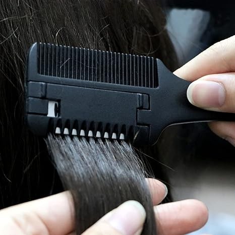 Hairdressing Tool Dual purpose Hair Clipper Comb Hair Thinning ...