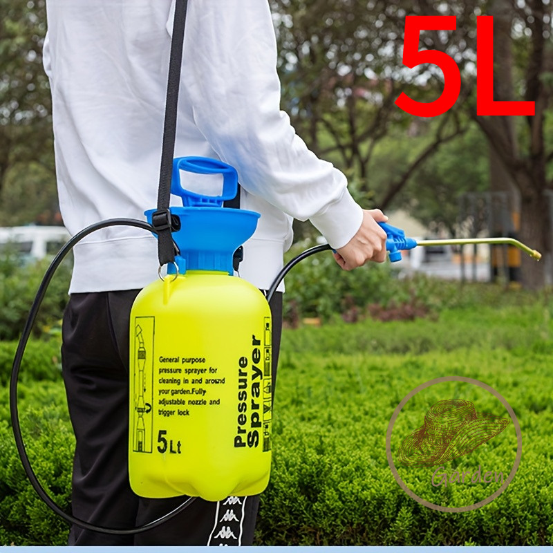 5L Pressure Sprayer Manual Agriculture Compressed Air Spray High ...