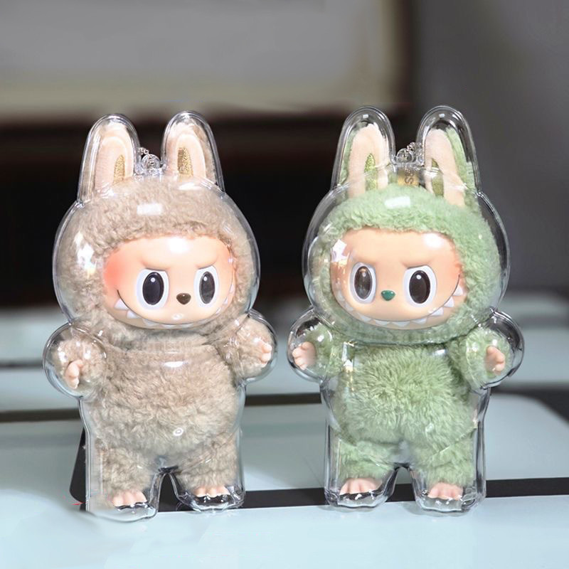 Labubu Case Labubu V1 V2 Protective Case Transparent Labubu Storage Bag ...