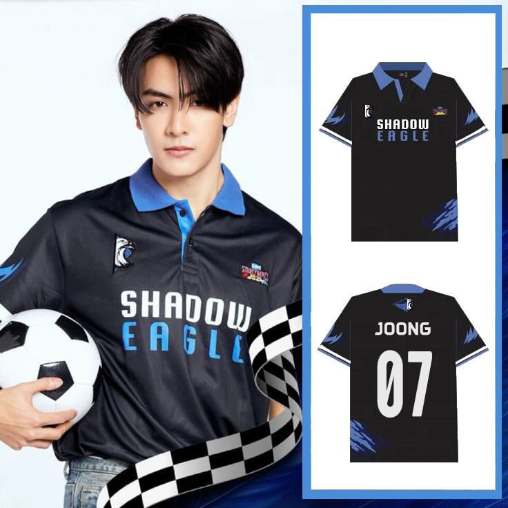 2024 Gmmtv starlympic futsal shadow eagle short sleeve lapel sports ...