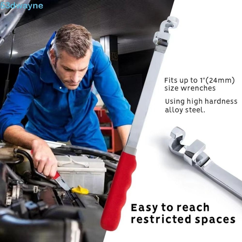 DWAYNE Universal Spanner Extender, Extra-Long 15 Inch Torque Adaptor ...