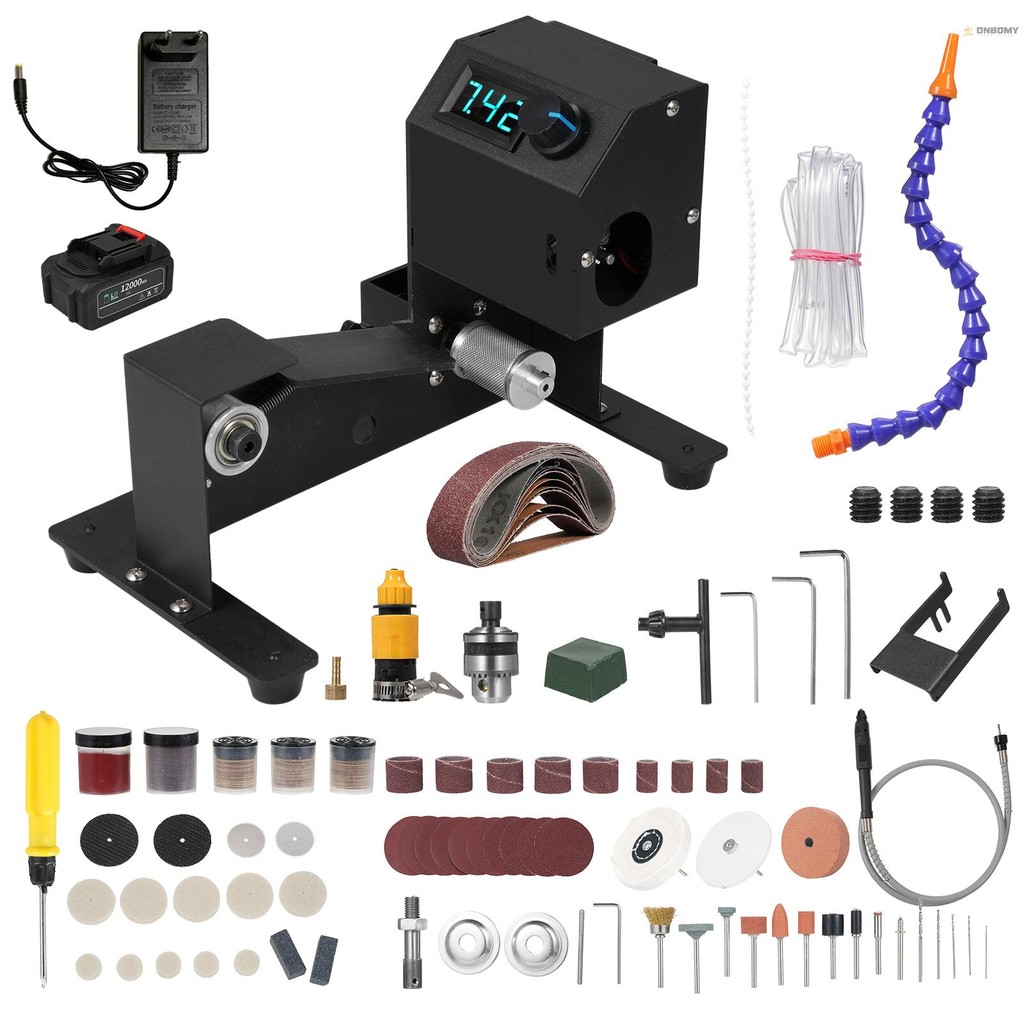 350W Wet And Dry Belt Sander Mini Belt Sander Electric Bench Grinder ...