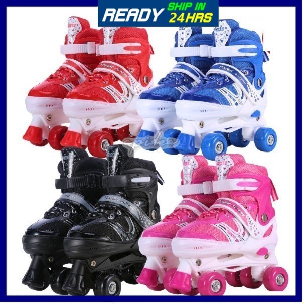 Kasut Roda Budak Perempuan Roller Skate Kids Beginner Kid Roller Skates ...