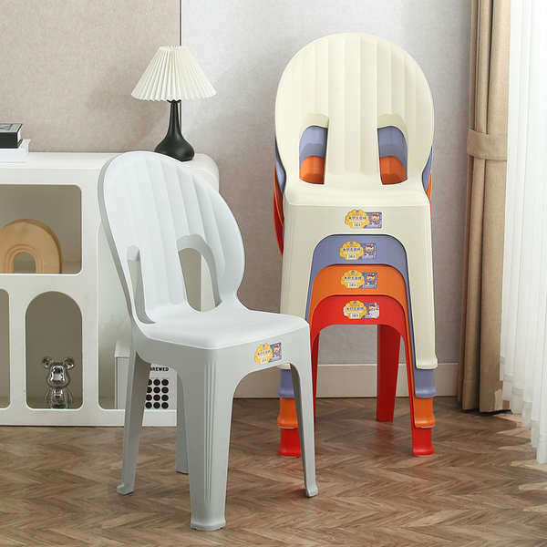 kerusi malas kerusi plastik tahan lasak kerusi belajar Backrest Dining ...