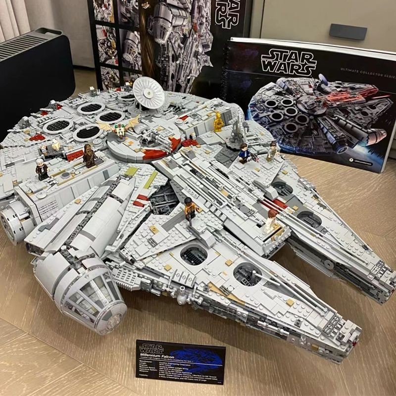 Compatible with Lego Millennium Falcon Building Blocks Huge High ...