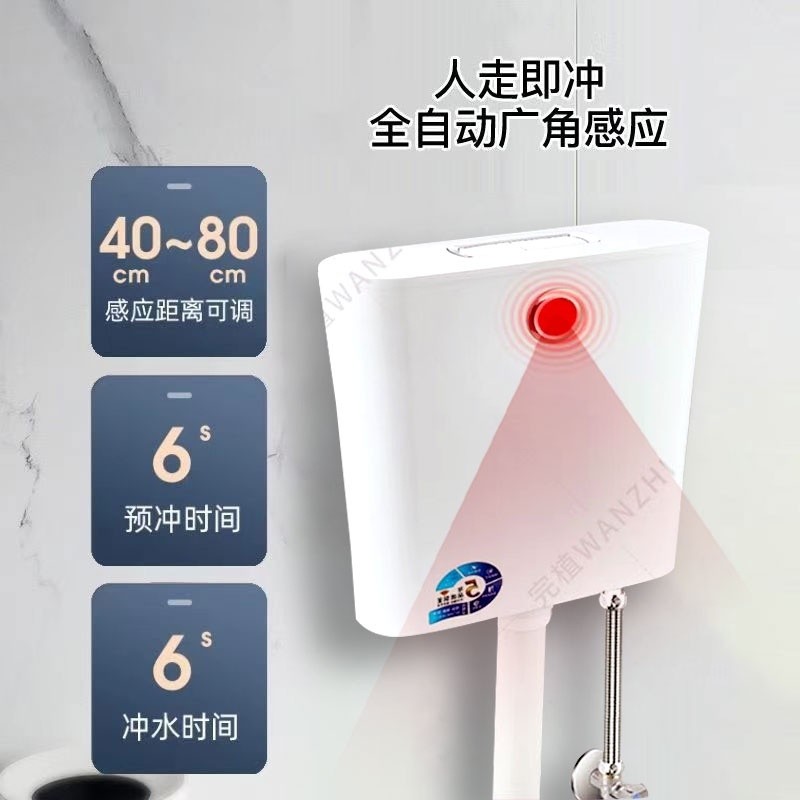[4120 People Collection] Automatic Sensor Water Tank Intelligent ...