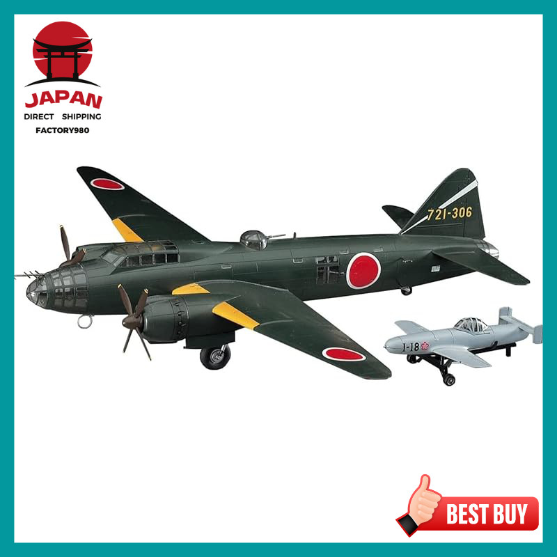 【Directly from Japan】 Hasegawa 1/72 Japanese Navy Mitsubishi G4M2 Type ...