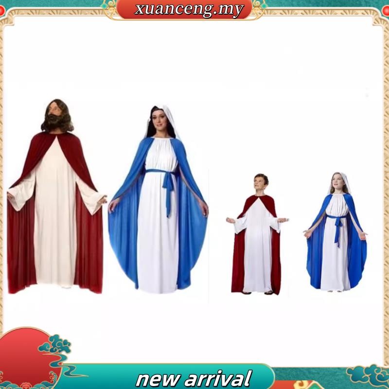 Enjoy Fun Halloween Easter Jesus Virgin Mary Clothes cosplay Drama ...