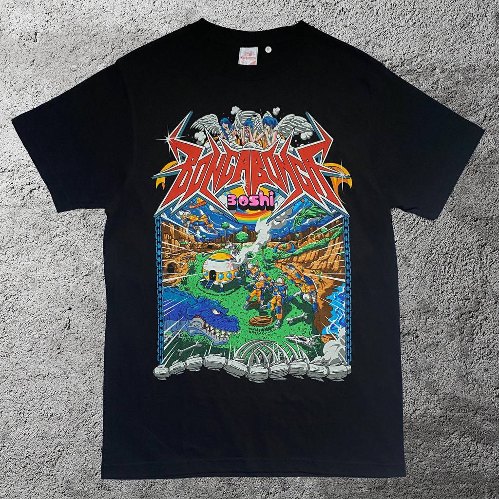 Kaos Band Bongabonga X 3 Oshi - Horizon Alam Khayal (Official) | Shopee ...