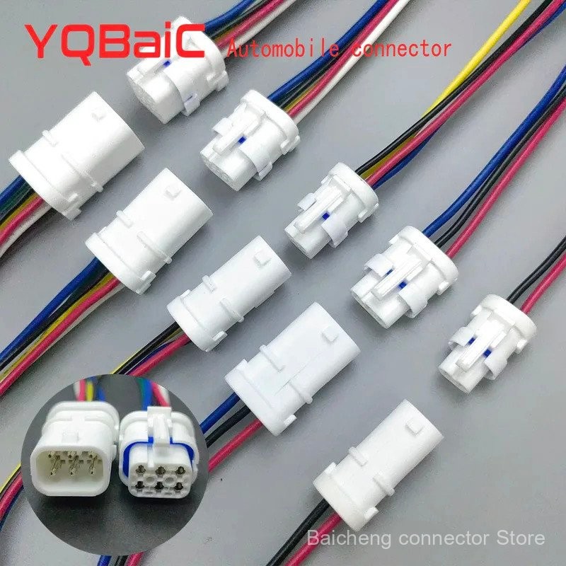 2P 3P 4P 6P 9P 1.8 MM Waterproof Wire Connector Plug Male And Female ...