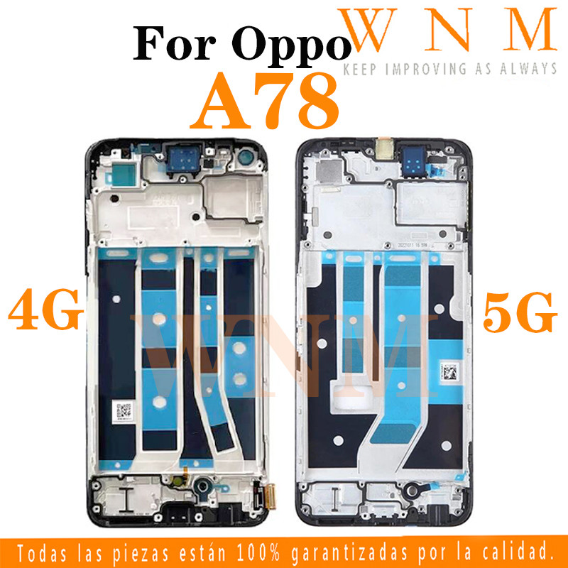 Middle Frame For OPPO A78 4G CPH2565 / A78 5G CPH2483 LCD Housing ...