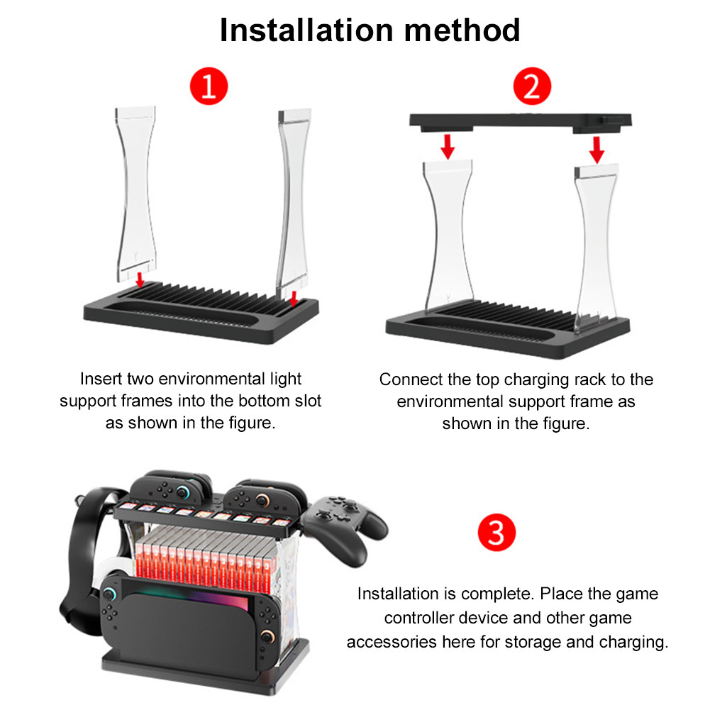 [techtrendz.my] Storage Stand Multifunctional Organizer Rack Charging ...