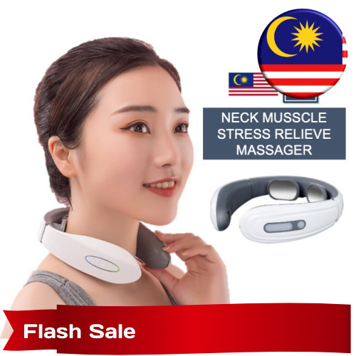 Double Sensor Stiff Neck Pain Relief Relax Massager - Low Frequency ...
