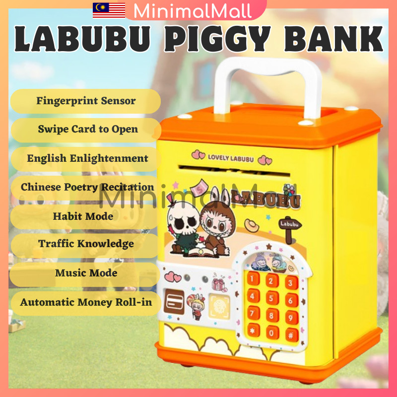 ATM Machine Unlock with Card & Fingerprint Tabung Simpanan ATM Password ...