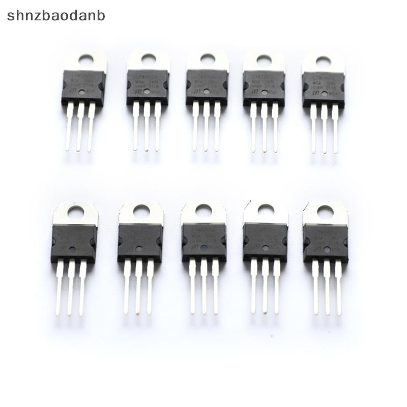 [SHNZFF] 10pcs L7805CV L7805 7805 Voltage Regulator IC 5V 1.5A TO-220 make in china YBUI ...