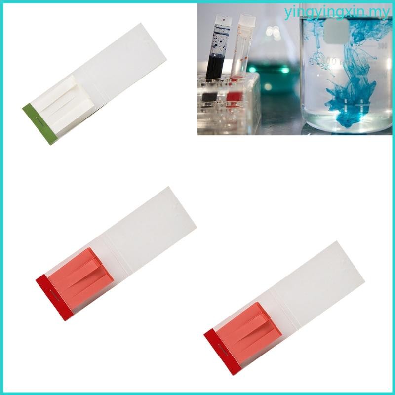 YIN 5 Sets 400 Strips Chemical Testing Paper Lead acetate Congo red ...