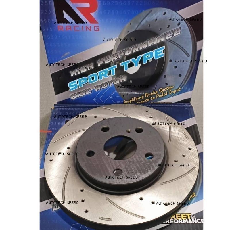 Honda Civic SO4 (Front) AR RACING Performance Disc Rotor (2PCS ...