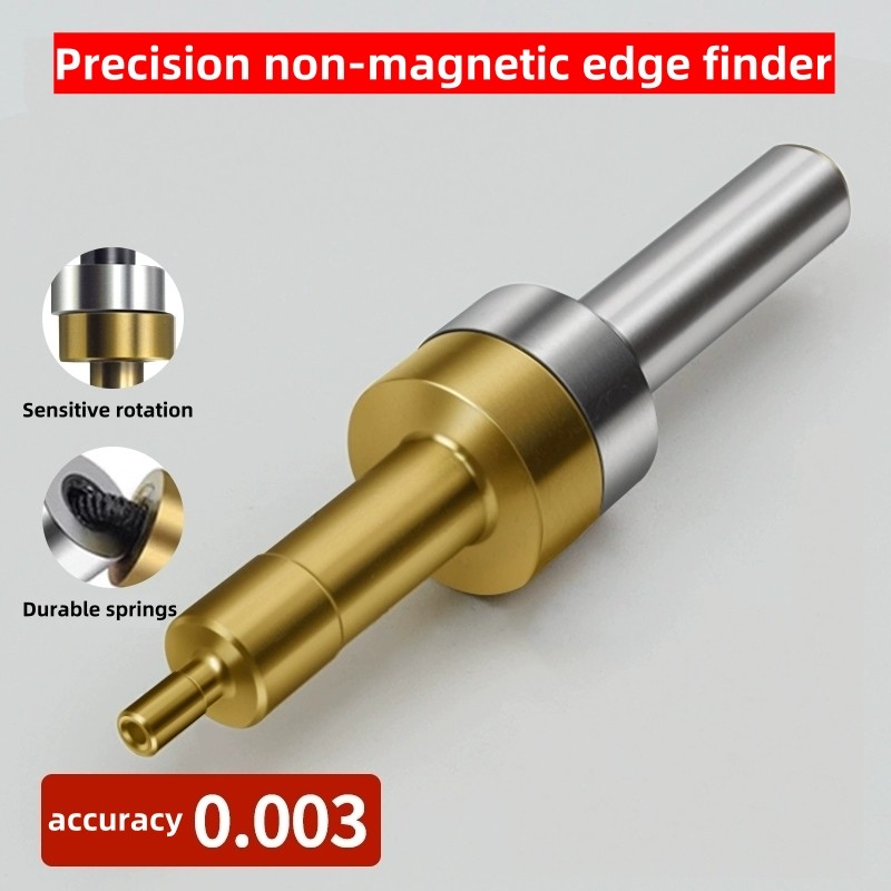 Precision Titanium Non-Magnetic Mechanical Edge Finder Center Finder ...