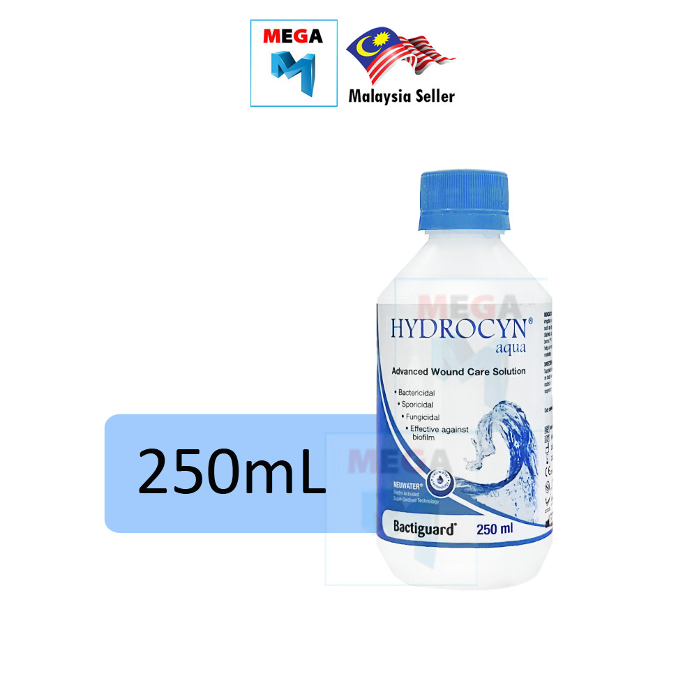 Hydrocyn Aqua Solution 250ml (Wound Wash and Irrigation Solution ...